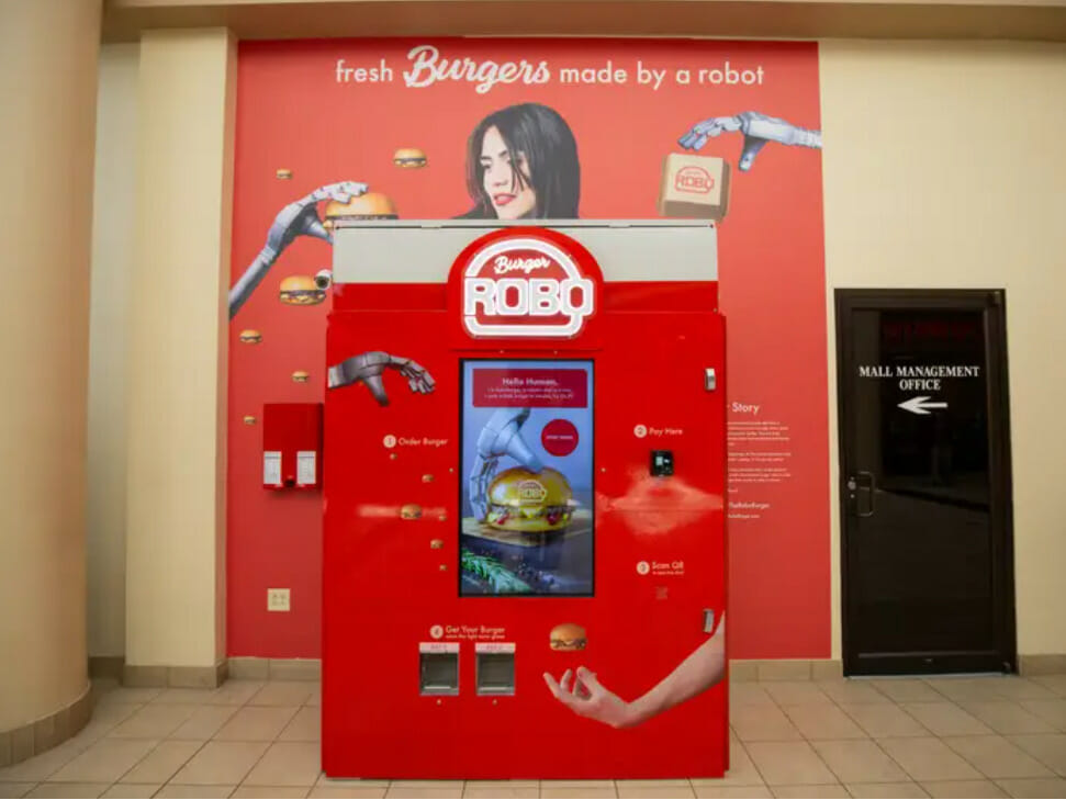 Meet Roboburger: An Autonomous Vending Machine The Makes Burgers On The ...